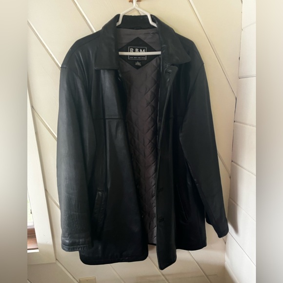 RBM | Jackets & Coats | 200s Rbm Genuine Leather Jacket Outdoor ...